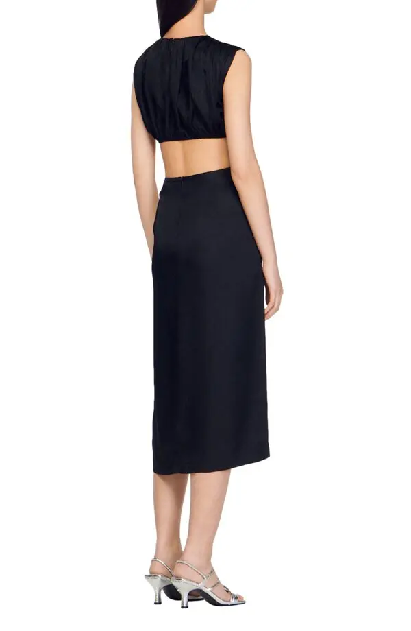 Sandro Plaza Cutout Dress