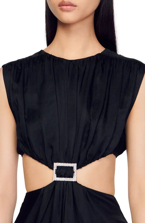Sandro Plaza Cutout Dress