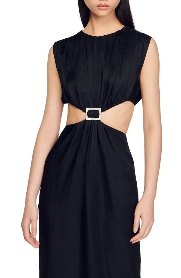 Sandro Plaza Cutout Dress