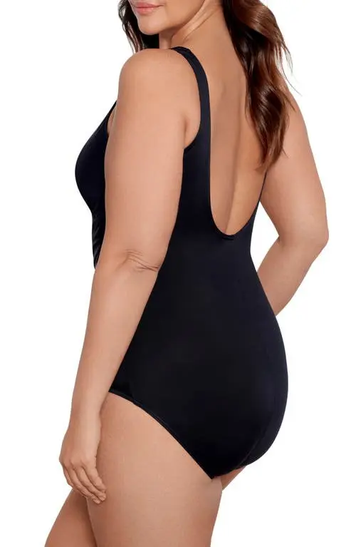 Miraclesuit Oceanus One-piece Swimsuit - Black