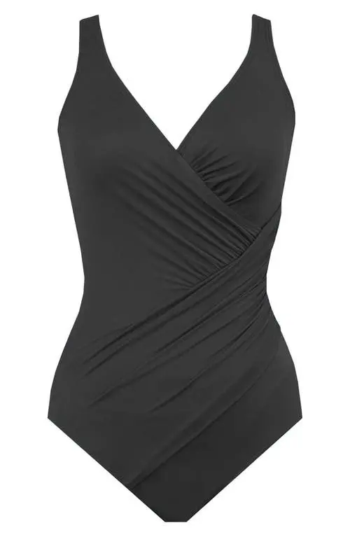 Miraclesuit Oceanus One-piece Swimsuit - Black