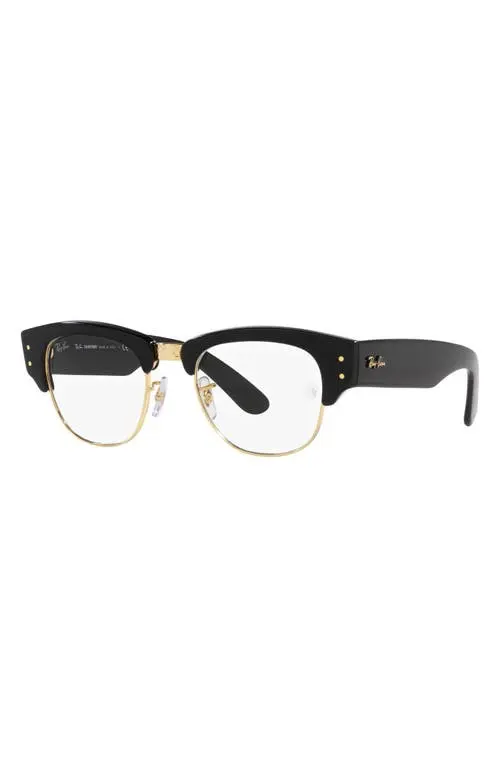 Ray-ban Mega Clubmaster 53mm Polarized Transition Square Sunglasses