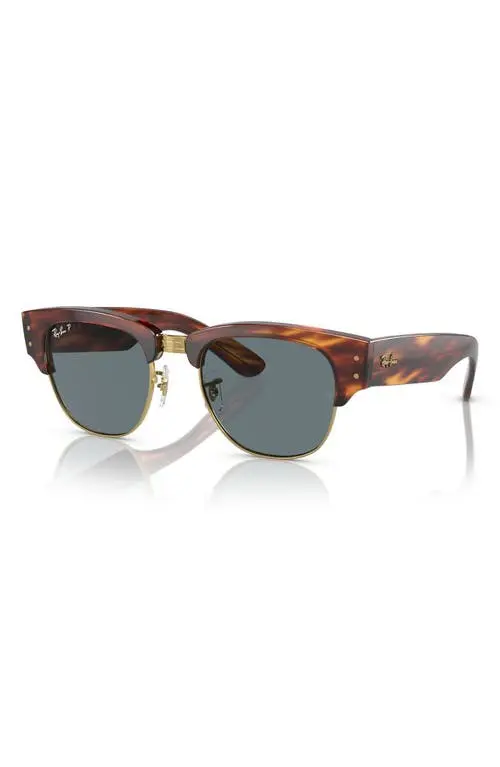 Ray-ban Mega Clubmaster 53mm Polarized Transition Square Sunglasses