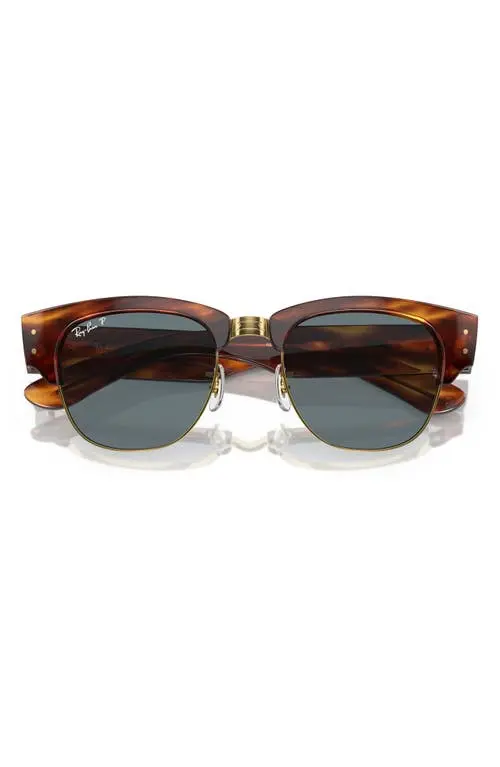 Ray-ban Mega Clubmaster 53mm Polarized Transition Square Sunglasses