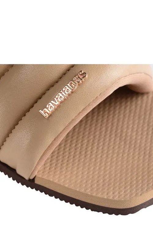 Havaianas You Milan Quilted Slide Sandal