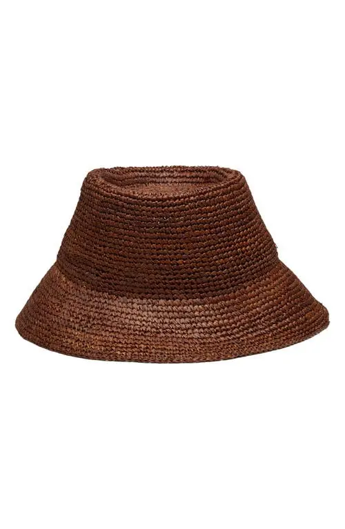WYETH Tali Straw Bucket Hat