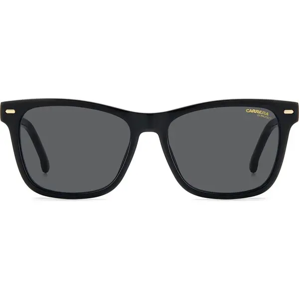 Carrera Eyewear 54mm Rectangular Sunglasses - Black/grey