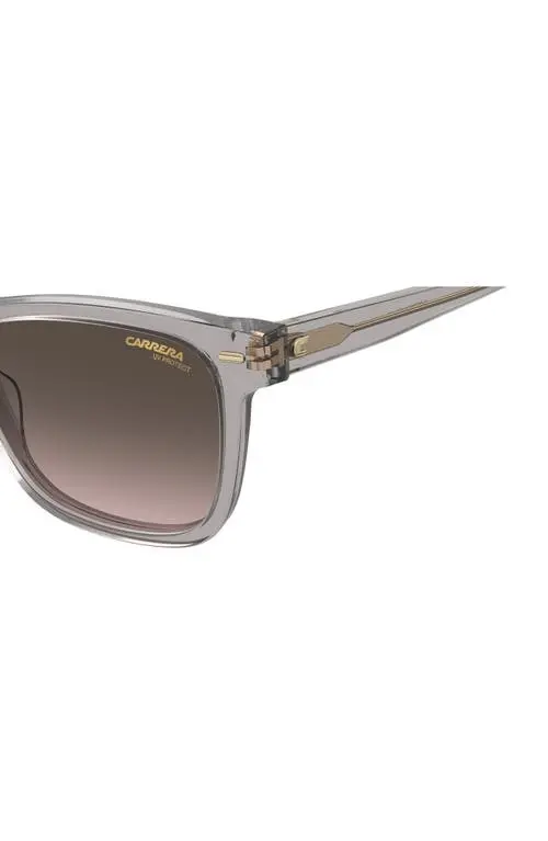 Carrera Eyewear 54mm Rectangular Sunglasses - Grey/ Brown Gradient