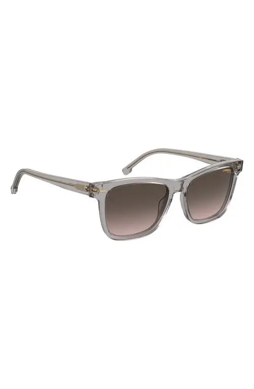 Carrera Eyewear 54mm Rectangular Sunglasses - Grey/ Brown Gradient