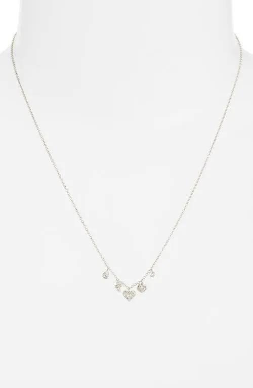 Meira T Diamond Charm Necklace