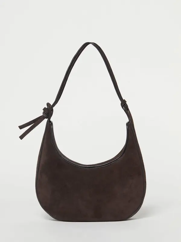 REFORMATION Medium Rosetta Shoulder Bag - Brown