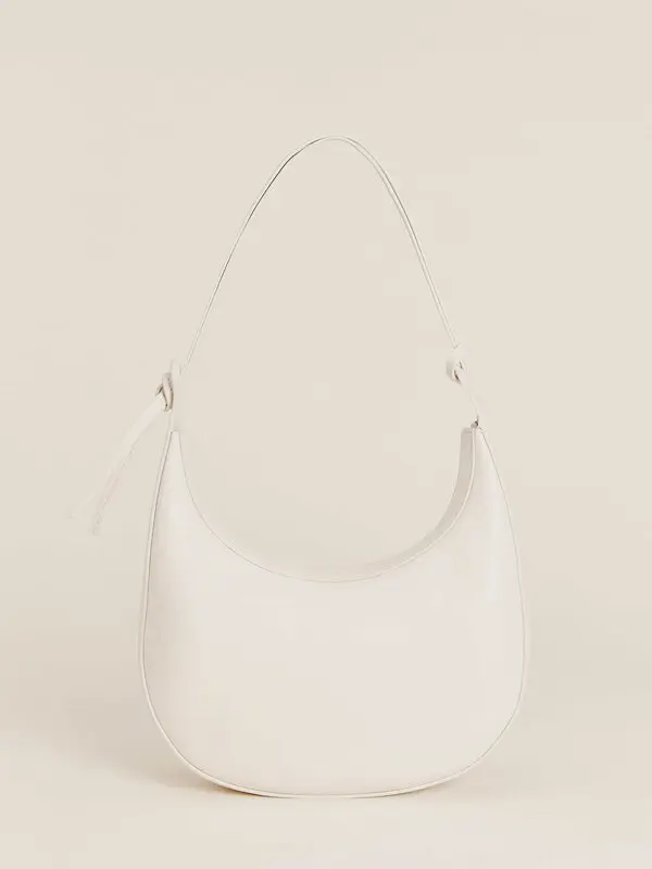 REFORMATION Medium Rosetta Shoulder Bag - Ivory