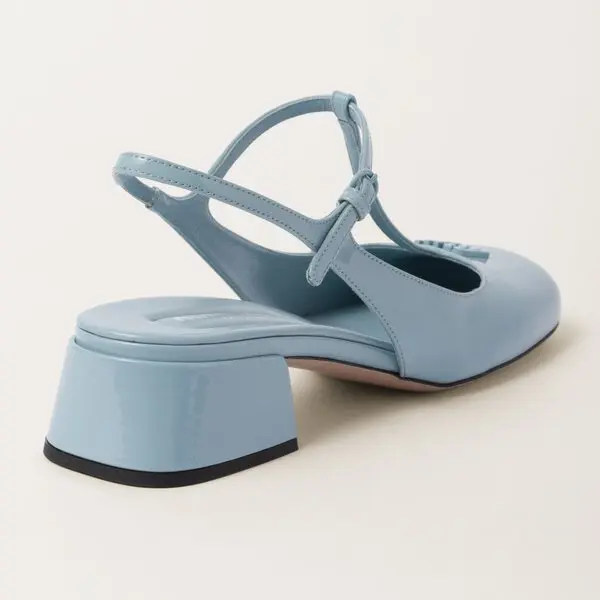 Miu Miu Patent Leather Slingback Pumps