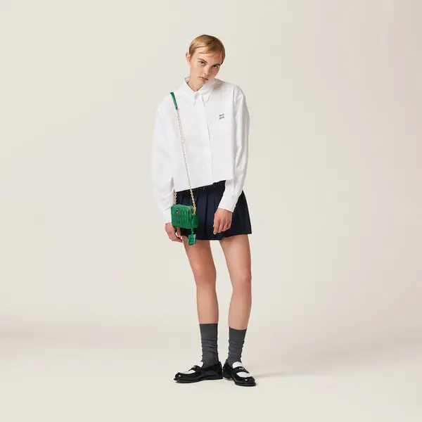 Miu Miu Matelassé Nappa Leather Mini-bag