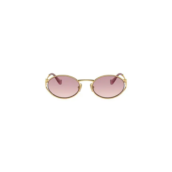Miu Miu Logo Embellished Sunglasses