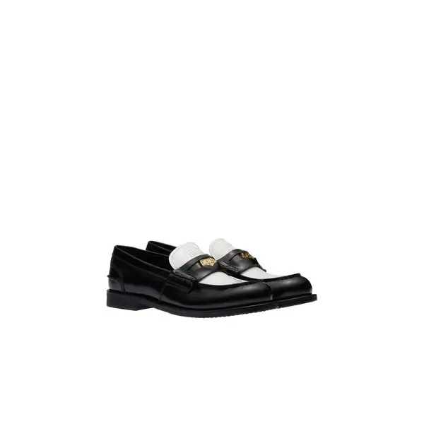 Miu Miu Leather Penny Loafers