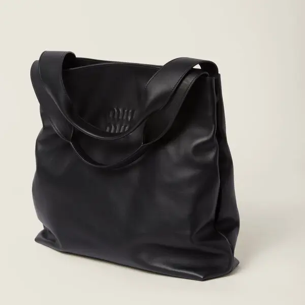 Miu Miu Leather Hobo Bag