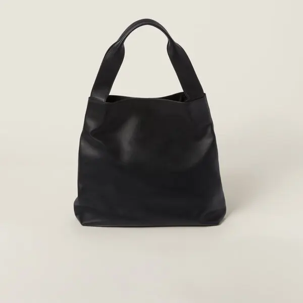Miu Miu Leather Hobo Bag
