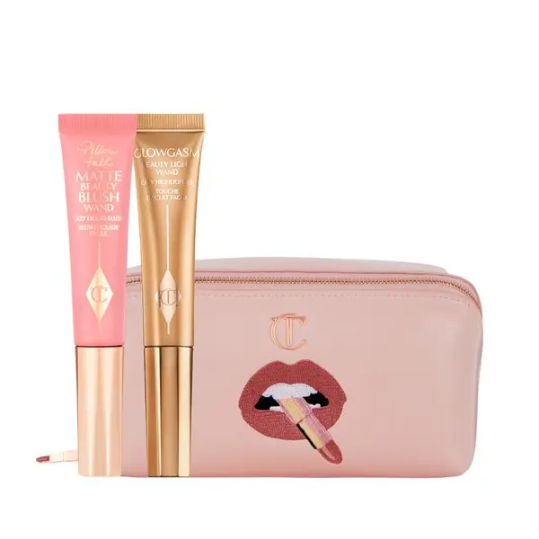 Charlotte Tilbury Pillow Talk Beauty Wands & Makeup Bag Kit - One-color