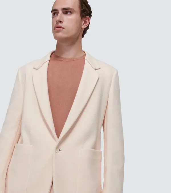 Zegna Cotton Bouclé Blazer