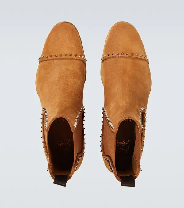 Christian Louboutin Chelsea Cloo suede boots Christian Louboutin Chelsea Cloo suede boots Christian Louboutin main image 4