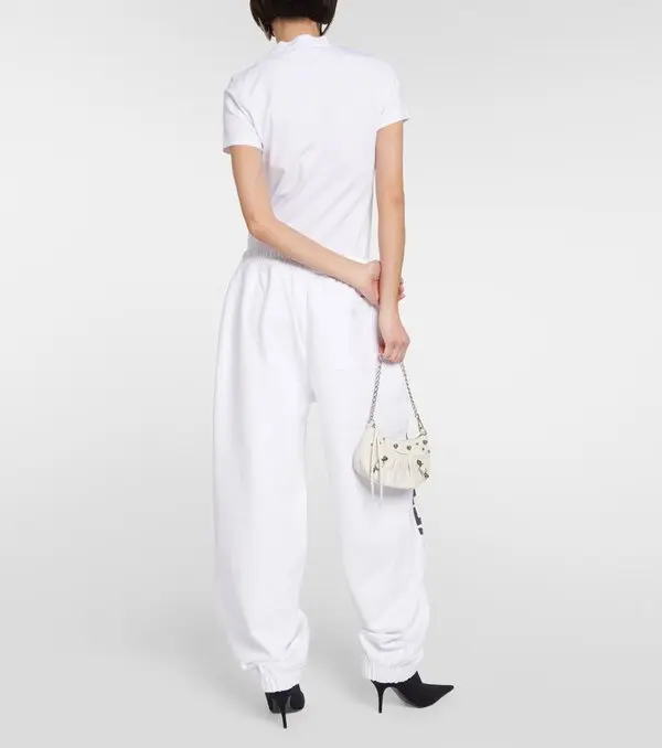 Vetements Logo Cotton-blend Sweatpants