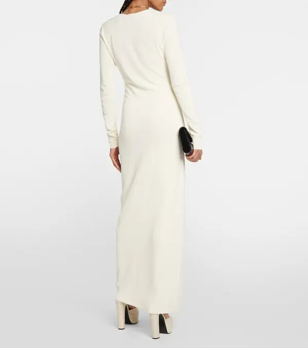 NILI LOTAN Iffet Knitted Maxi Dress