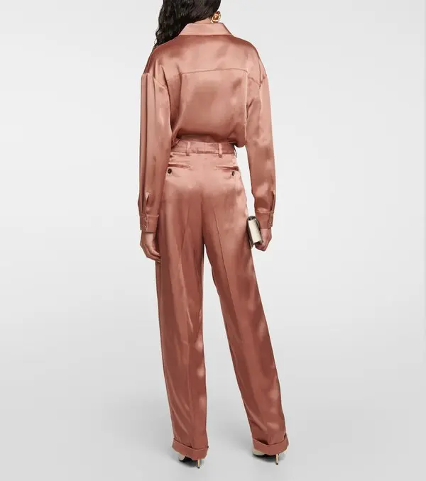 TOM FORD High-rise Straight Leg Pants