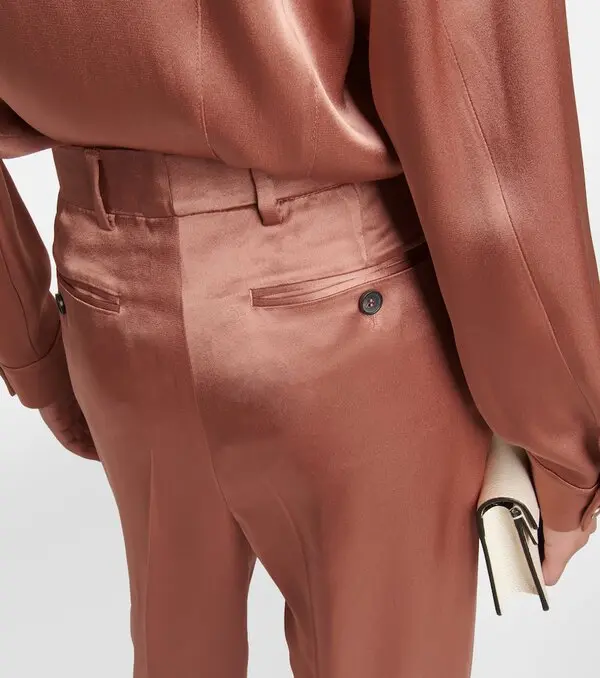 TOM FORD High-rise Straight Leg Pants