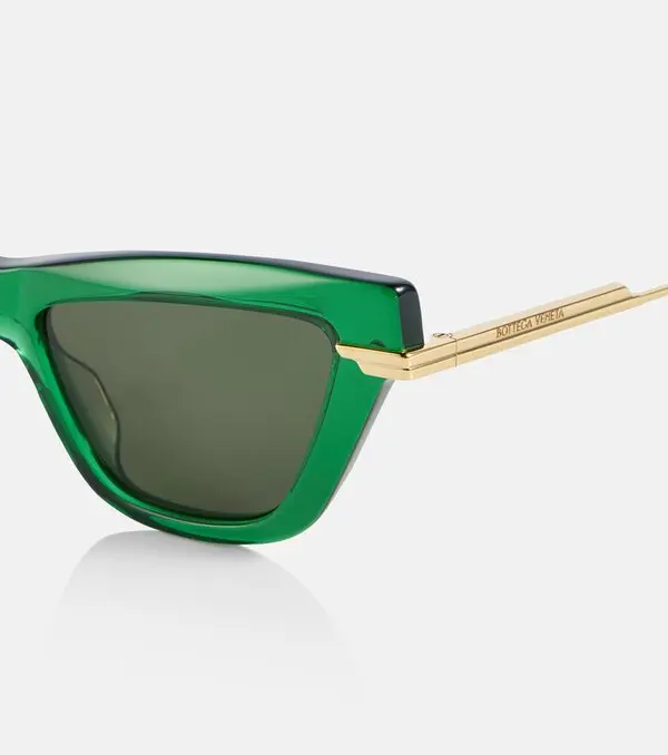 Bottega Veneta Angle Cat-eye Sunglasses
