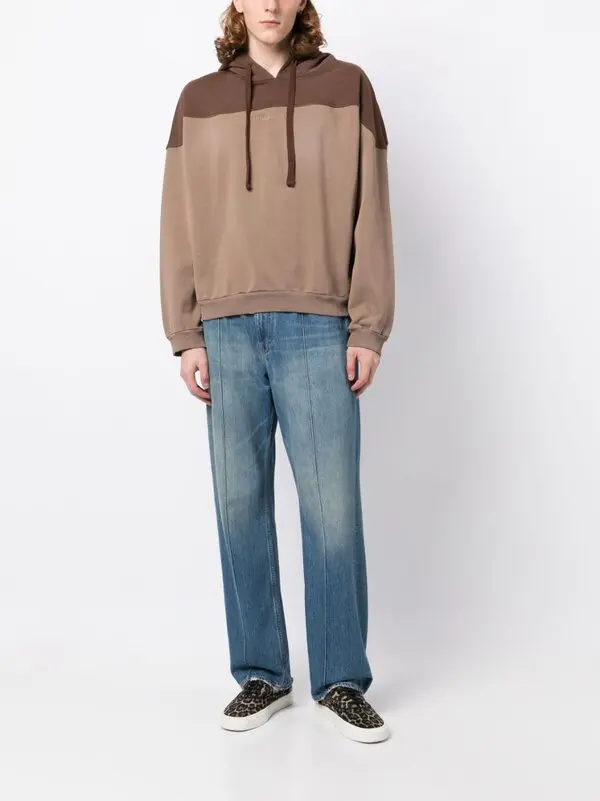 Guess Embroidered Logo Cotton Hoodie