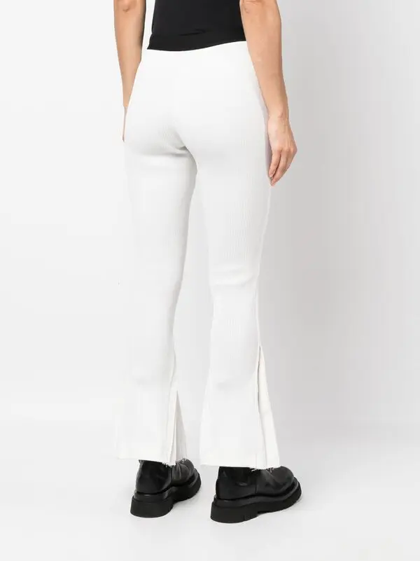 Sacai Pleated Cropped Trousers