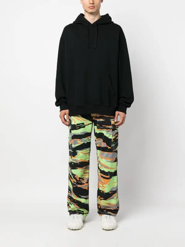ERL Graphic-print Cargo Trousers - Green