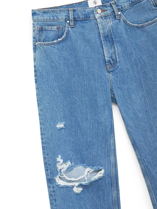 ANINE BING Gio High-rise Straight Jeans