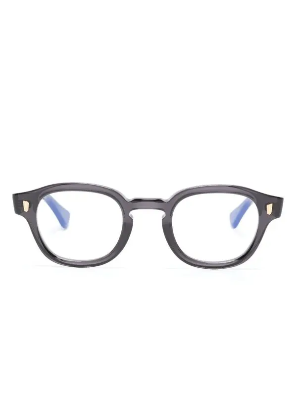 CUTLER & GROSS Round-frame Glasses - Black