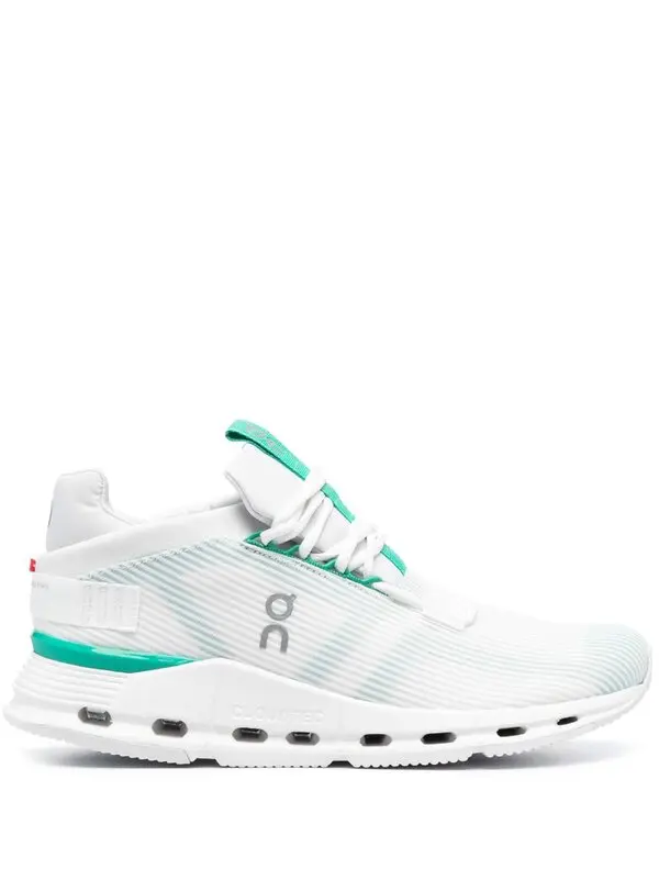 On Cloudnova Void Sneakers - White