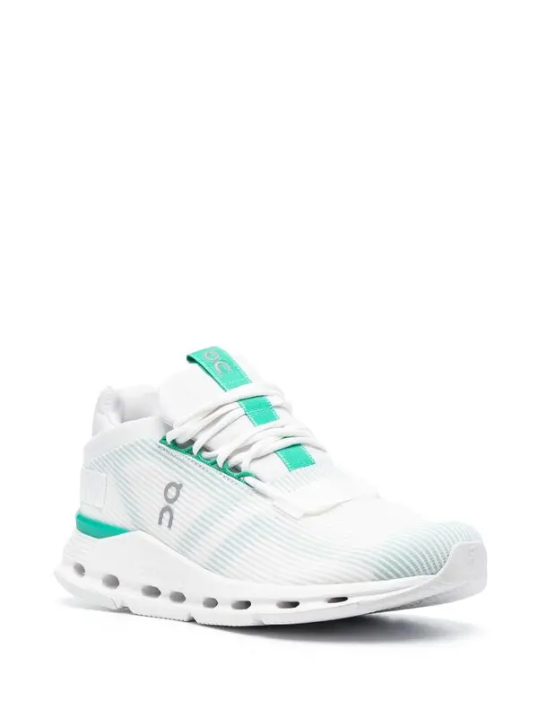 On Cloudnova Void Sneakers - White