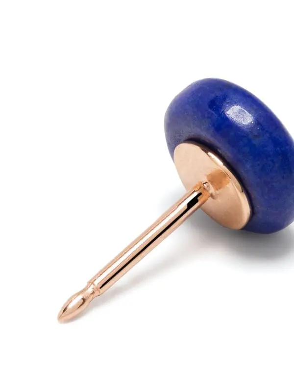 Fernando Jorge 18kt Rose Diamond And Lapis Lazuli Stud Earrings