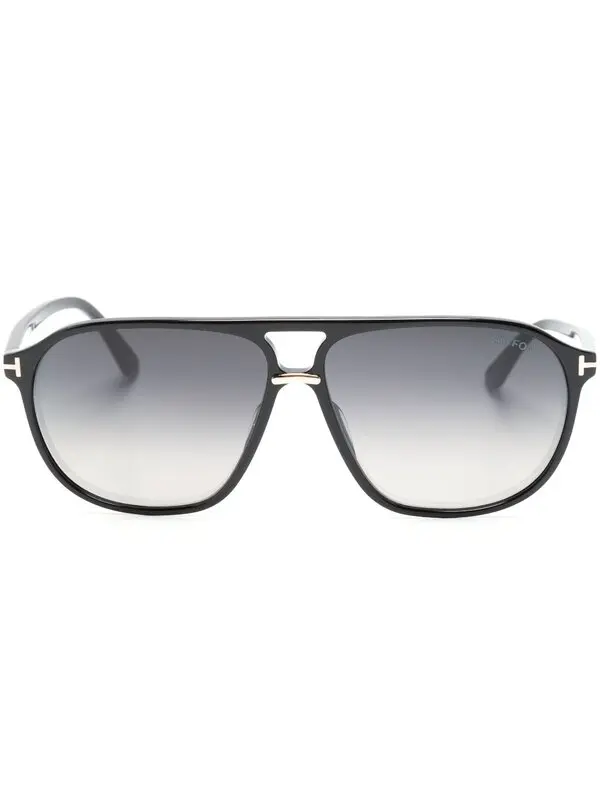 TOM FORD Square Frame Sunglasses - Black