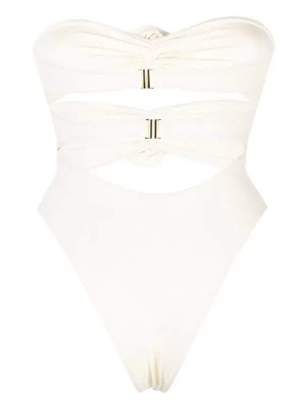 LA REVECHE Vesna One-piece Swimsuit - Neutrals