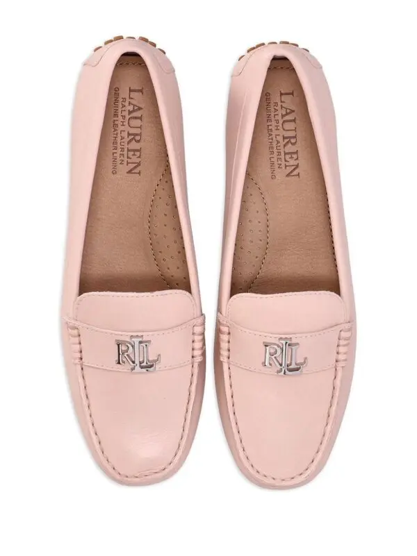 Polo Ralph Lauren Logo-plaque Leather Loafers