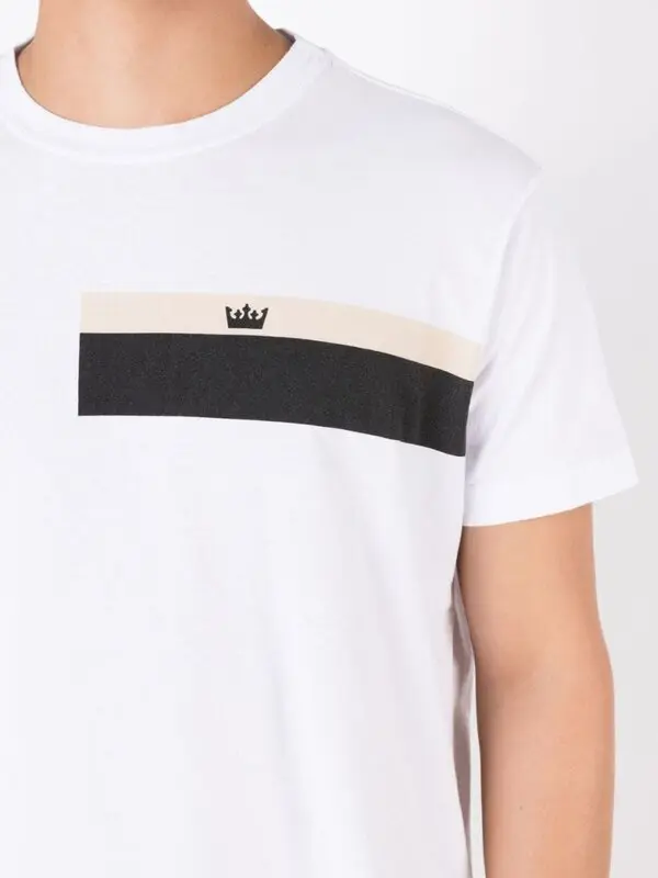 OSKLEN Stripe-print Cotton T-shirt