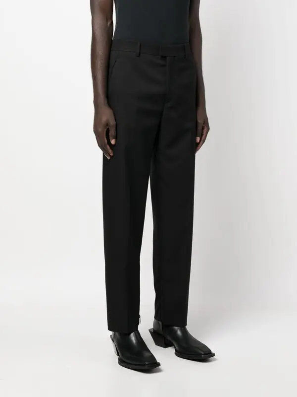 Off-White Logo-embroidered Tailored Trousers