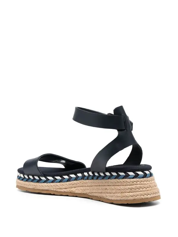 Tommy Hilfiger Leather Espadrille Sandals