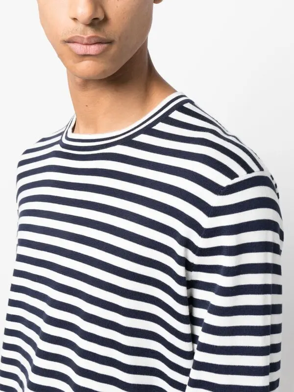 Brunello Cucinelli Striped Long-sleeved T-shirt