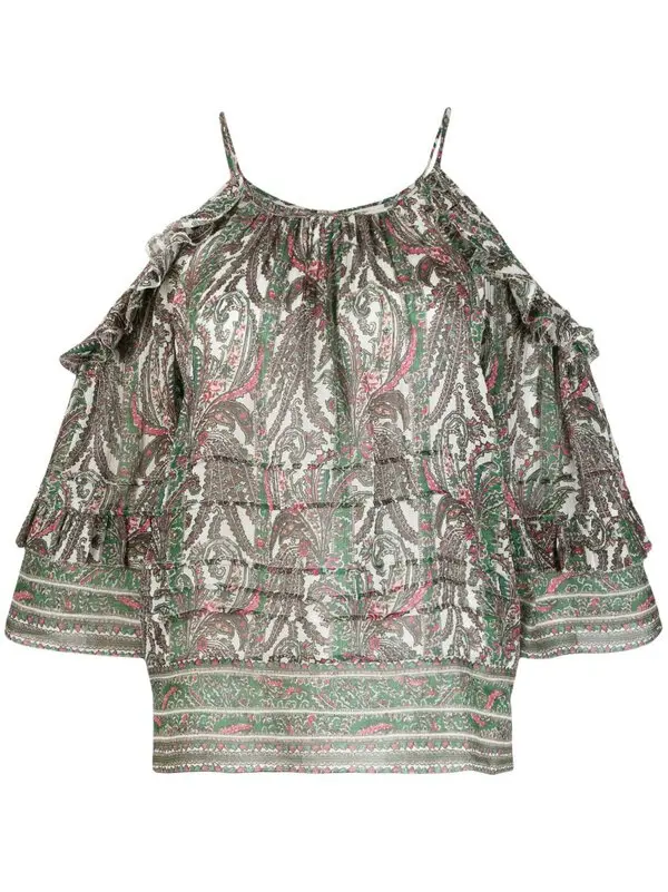 Isabel Marant Gabia Graphic-print Top