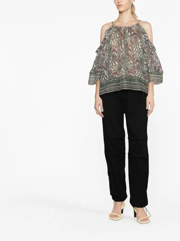 Isabel Marant Gabia Graphic-print Top