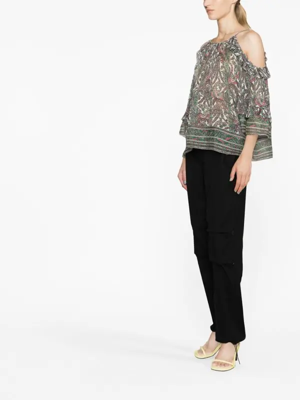 Isabel Marant Gabia Graphic-print Top