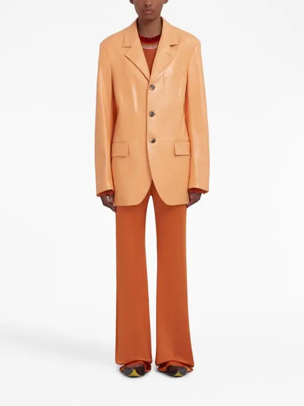 Marni Leather Blazer