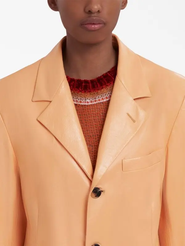 Marni Leather Blazer